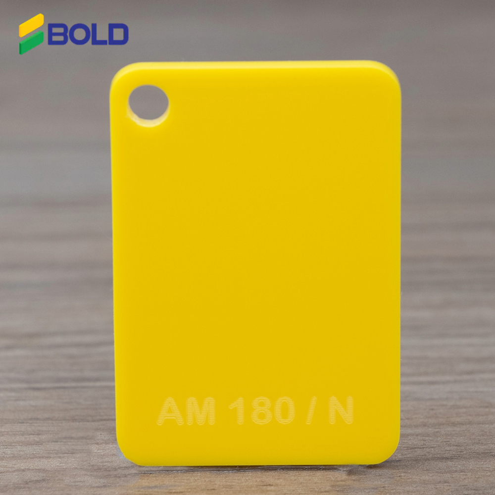 Produto: ACRILICO AMARELO 1000X2000X3MM AM180 - CAST T